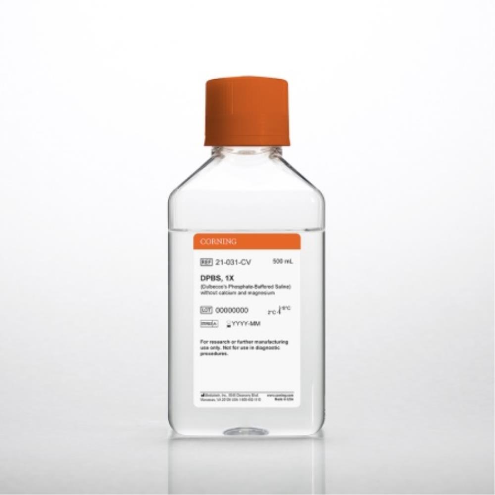 500mL DPBS 1X (sans Calcium et | 21-031-CV-P | CORNING | SLS