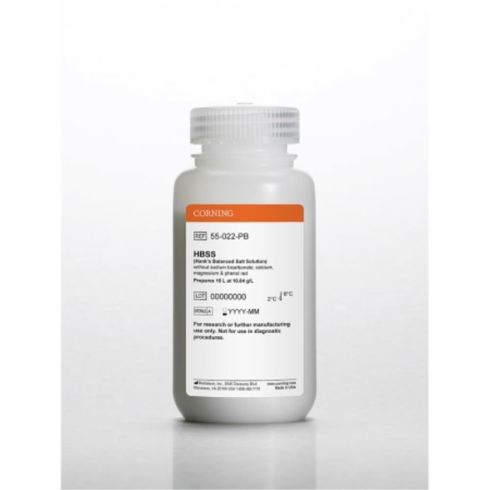 10L HBSS (Hanks Balanced Salt | 55-022-PB | CORNING | SLS