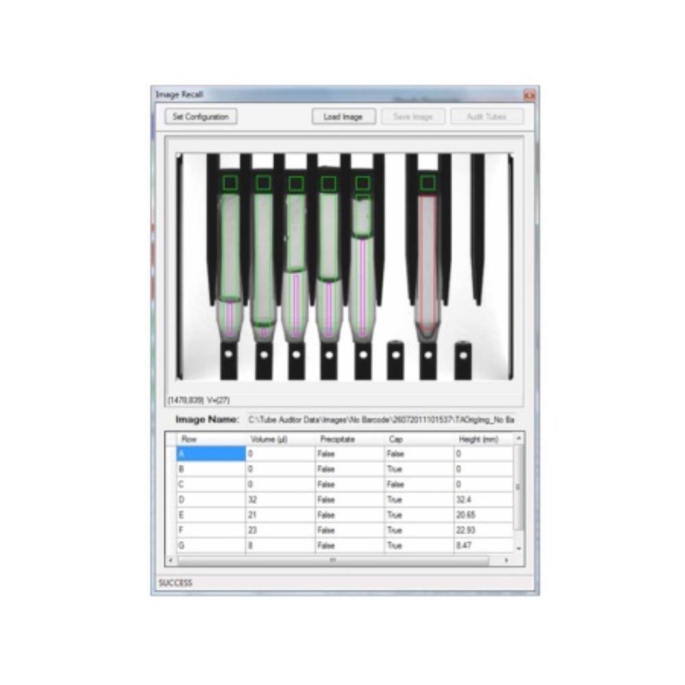 FluidX Tube Auditor 96-format | 96-0001 | FLUIDX | SLS