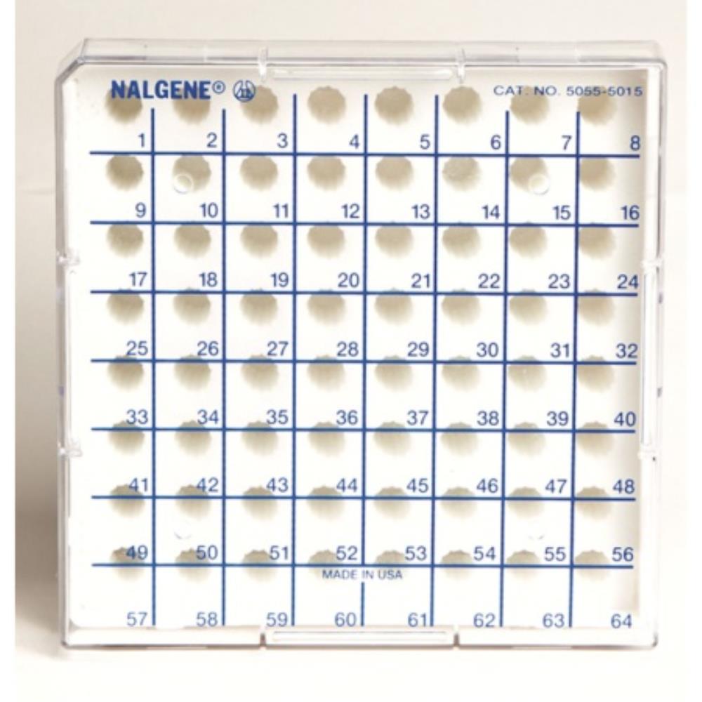 Nalgene Box 64x1.5ml Tubes | CRY8310 | NALGENE | SLS