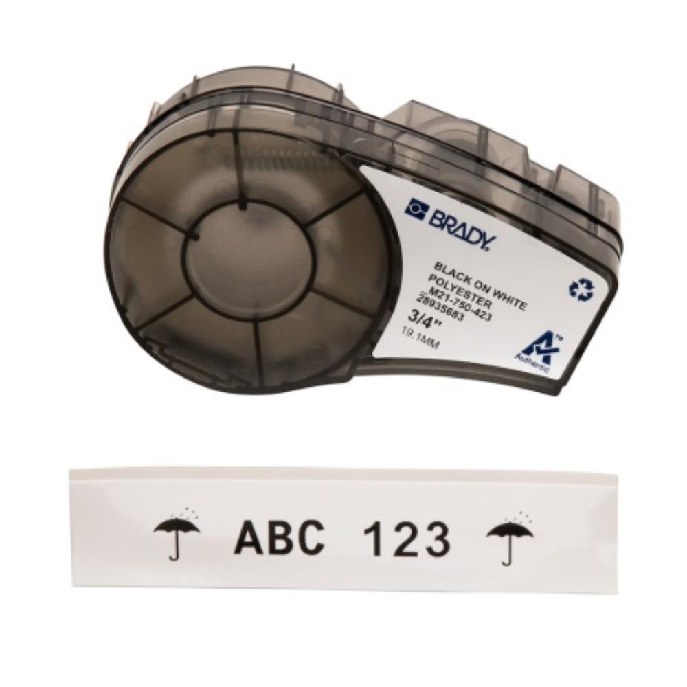 Tape for Lab Pal 19.1mm White | LAB4302 | BRADY | SLS