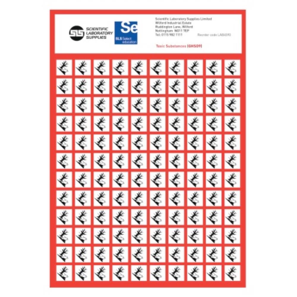 GHS-CLP Pictogram Labels Envir | LAB4590 | SLS