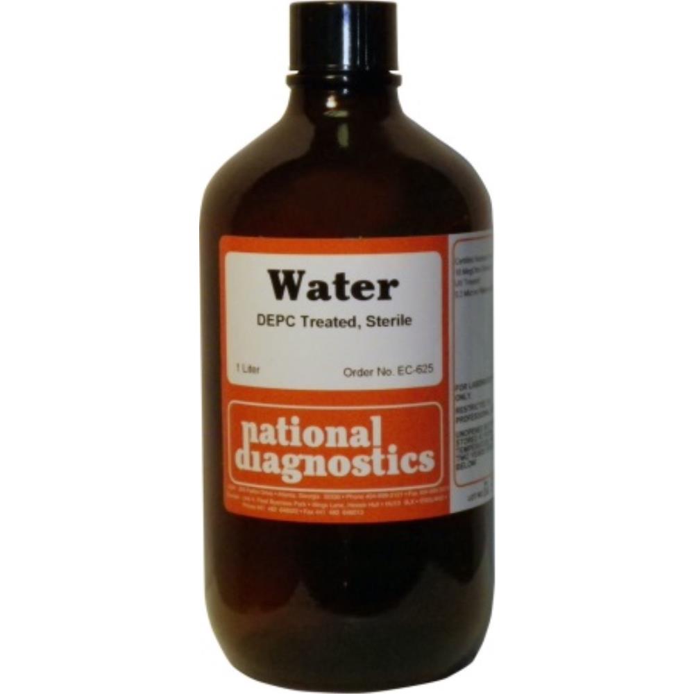 DEPC Treated Sterile Water - N | NAT1104 | NATIONAL DIAGNOSTICS | SLS