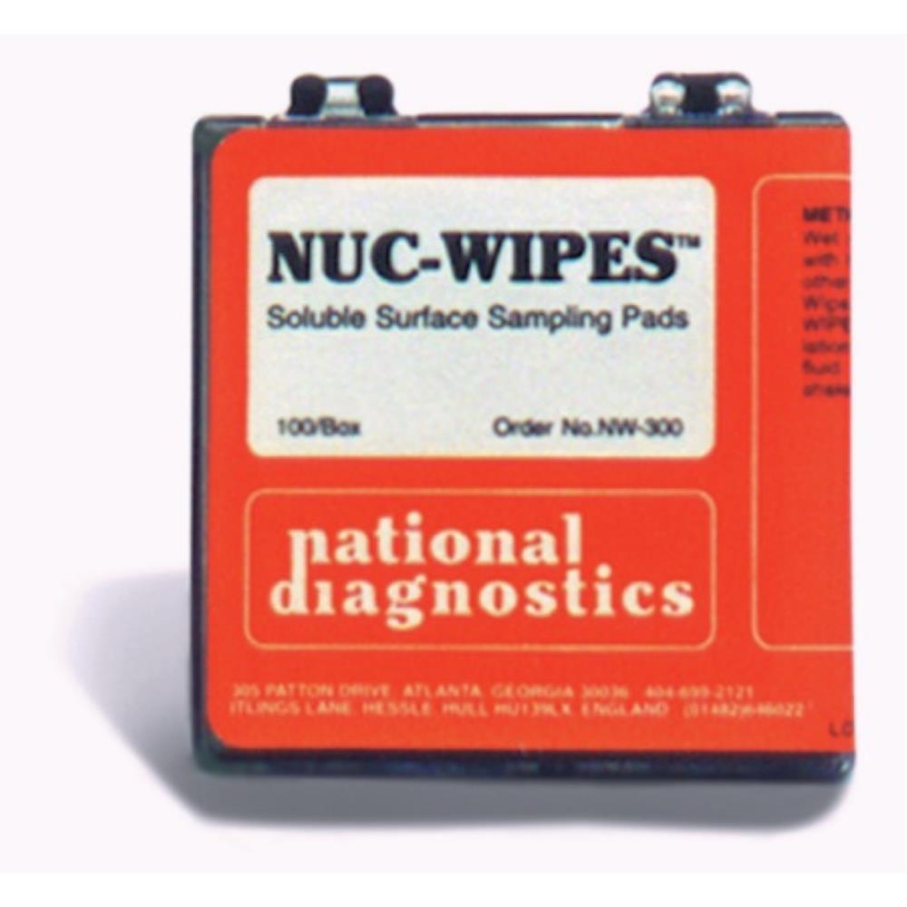 Nuc-Wipes Radioactive Decontam | NAT1456 | NATIONAL DIAGNOSTICS | SLS