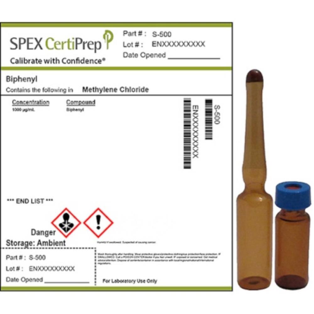 SPEX CertiPrep Biphenyl(MeCl M | S-500 | SPEX CERTIPREP | SLS