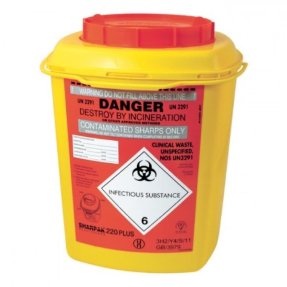 Sharpak 220 Plus Clinical Wast | SAF7118 | SHARPAK | SLS