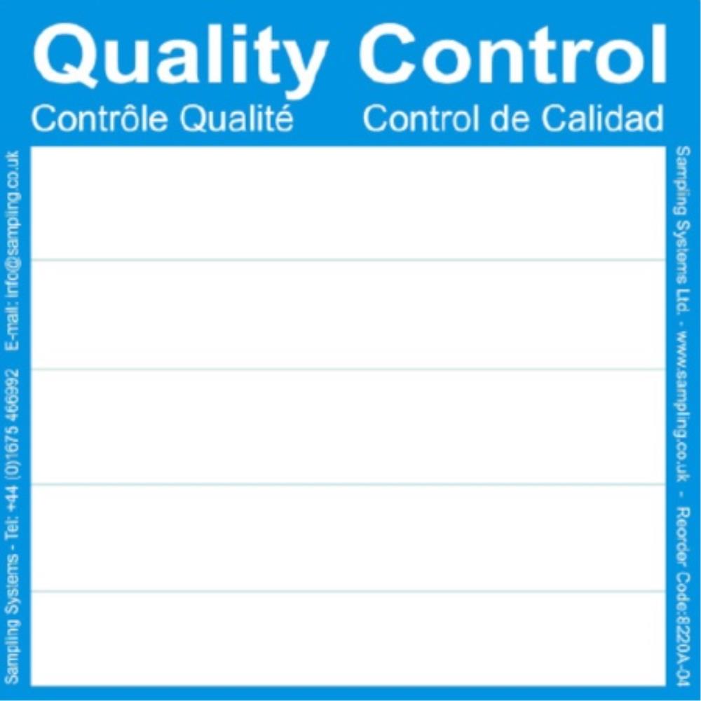 Blue Quality Control Ultra Adh | SAM1282 | SAMPLING SYSTEMS | SLS