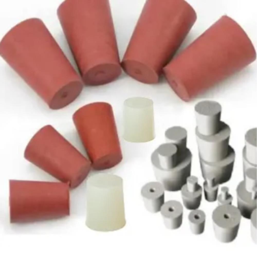 Natural Red Rubber Bung Solid; | STO5018 | SLS